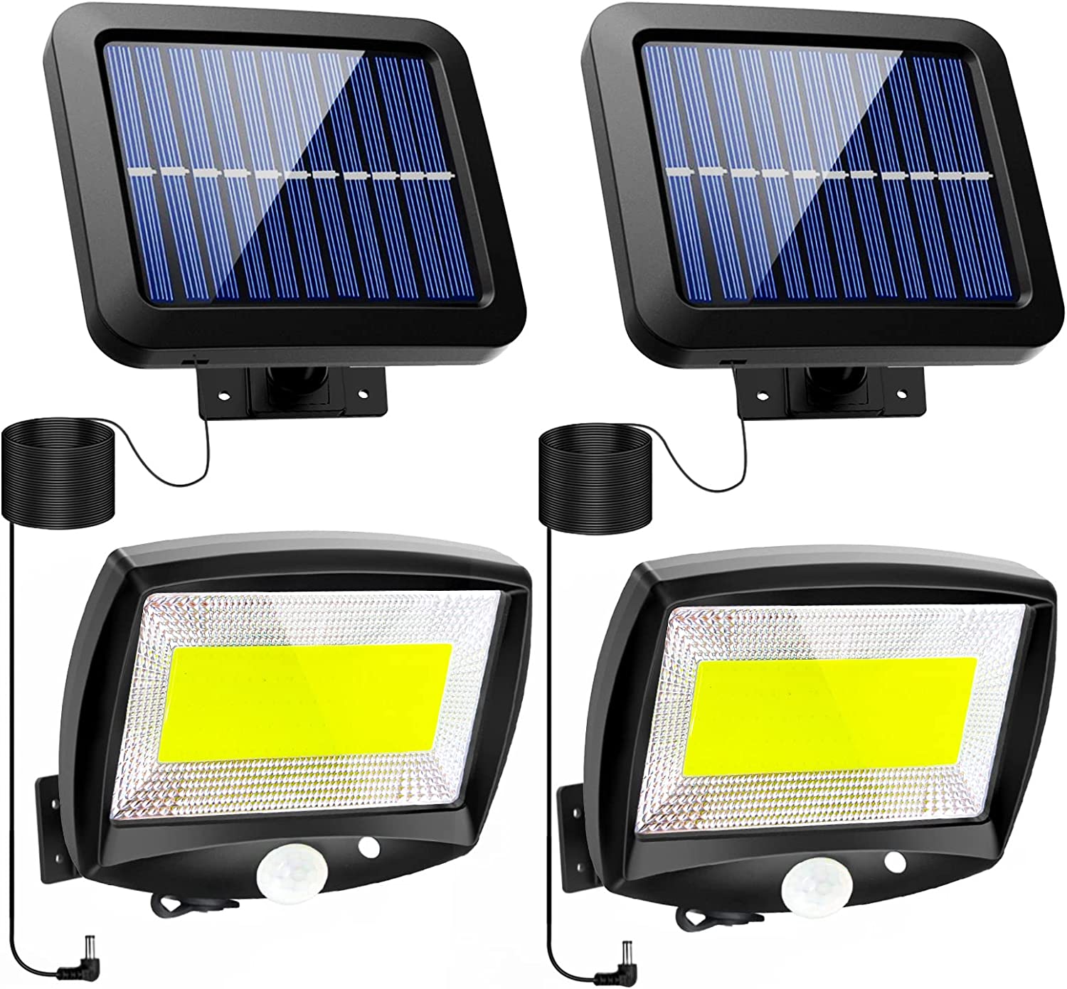 Westinghouse 10-600 Lumen Linkable Solar Motion Sensor Lights, Wireless ...