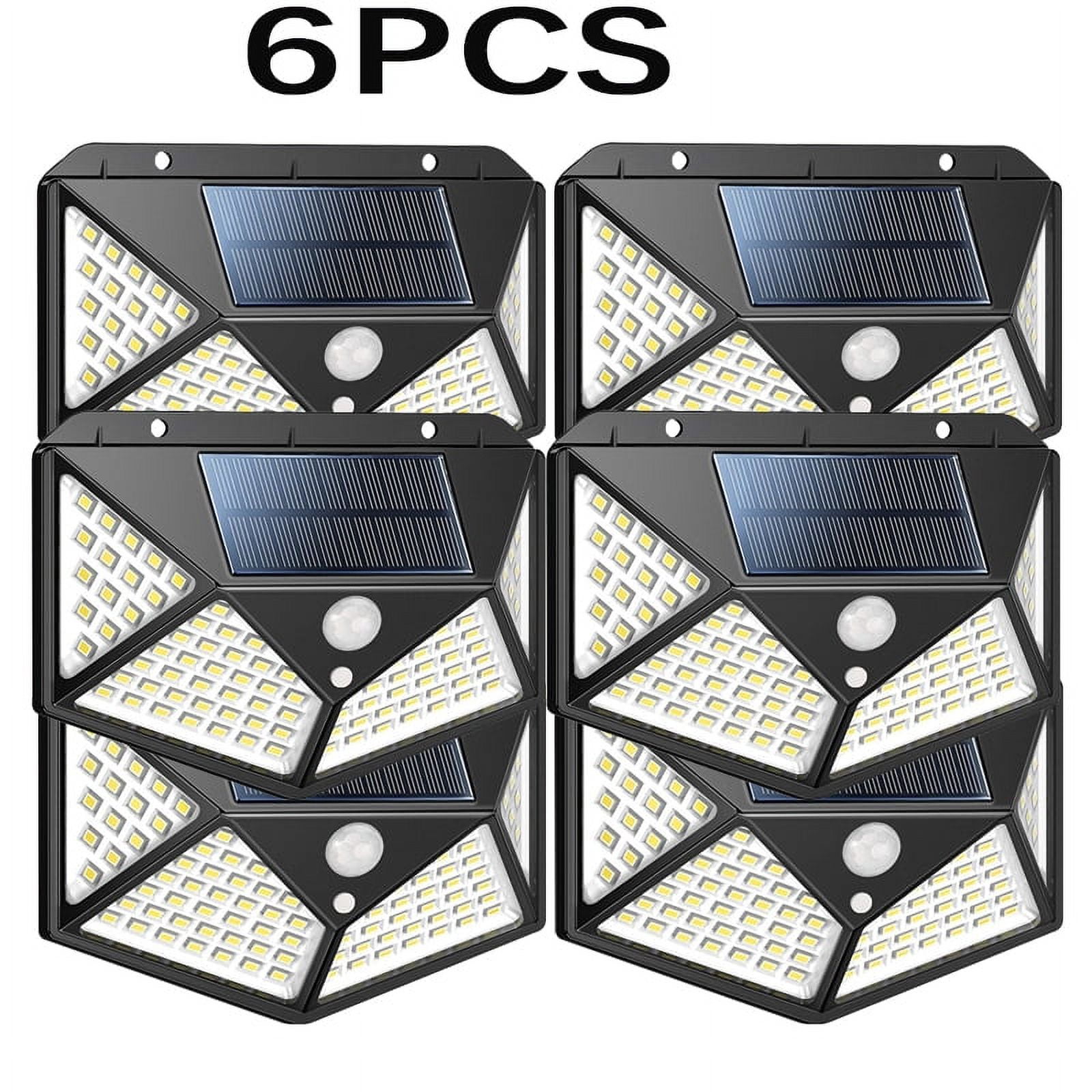 Outdoor Solar Light,Super Bright,100 LED 3 Modes Wireless IP65 Waterproof Heatproof Motion ...