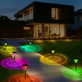 Flat Solar Lights