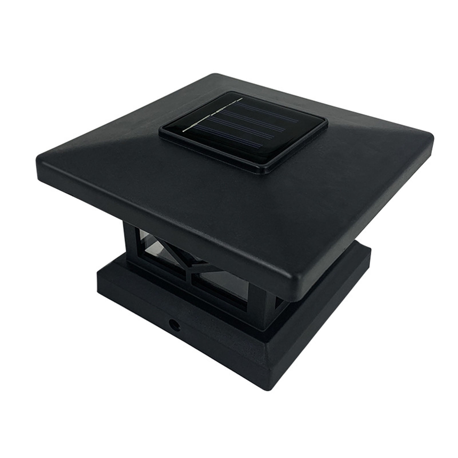 Xemplaro Outdoor Solar Pillar Lights Post Cap Patio Garden Courtyard ...