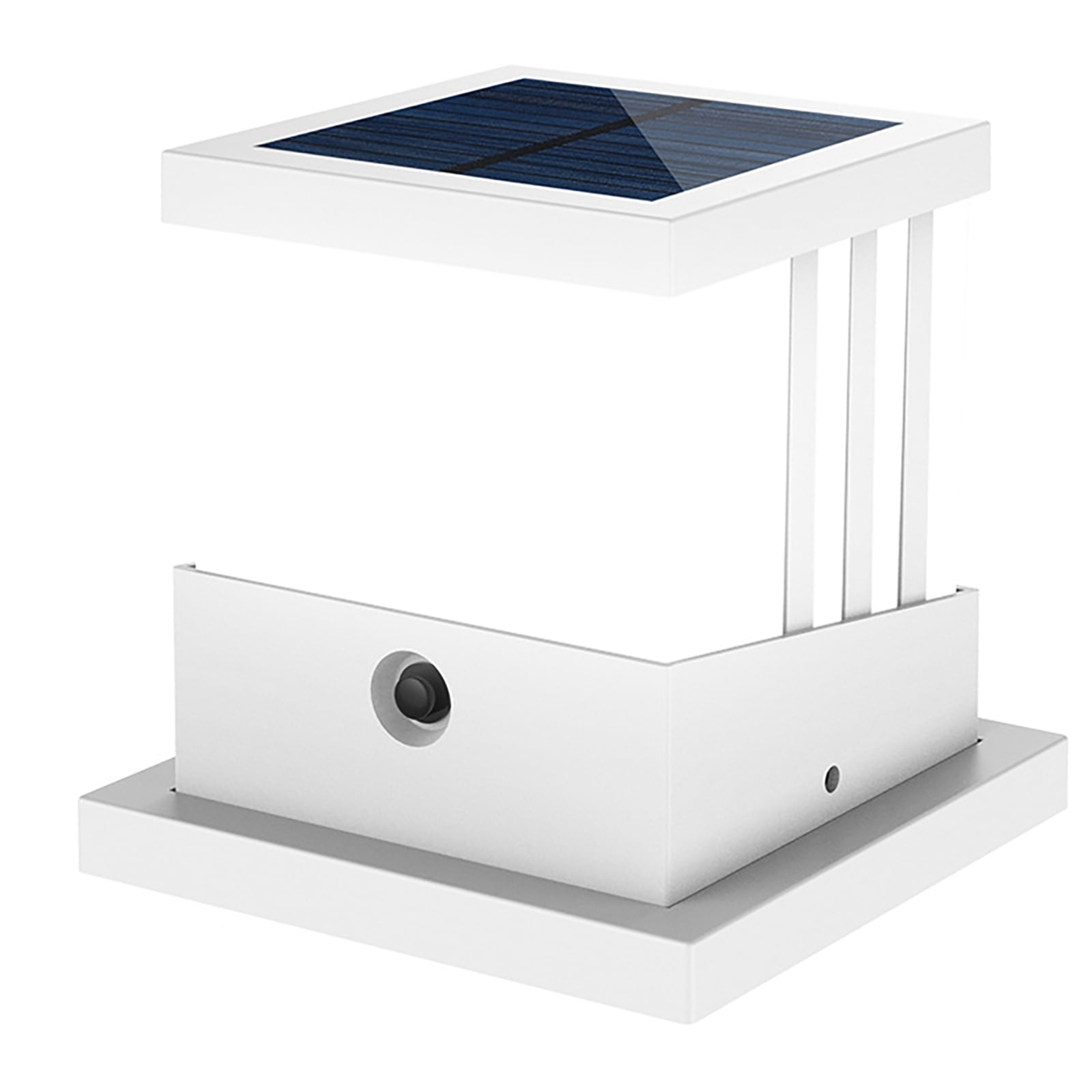 Outdoor Solar Post Cap Light Waterproof Fence Deck Post Cap Lights ...