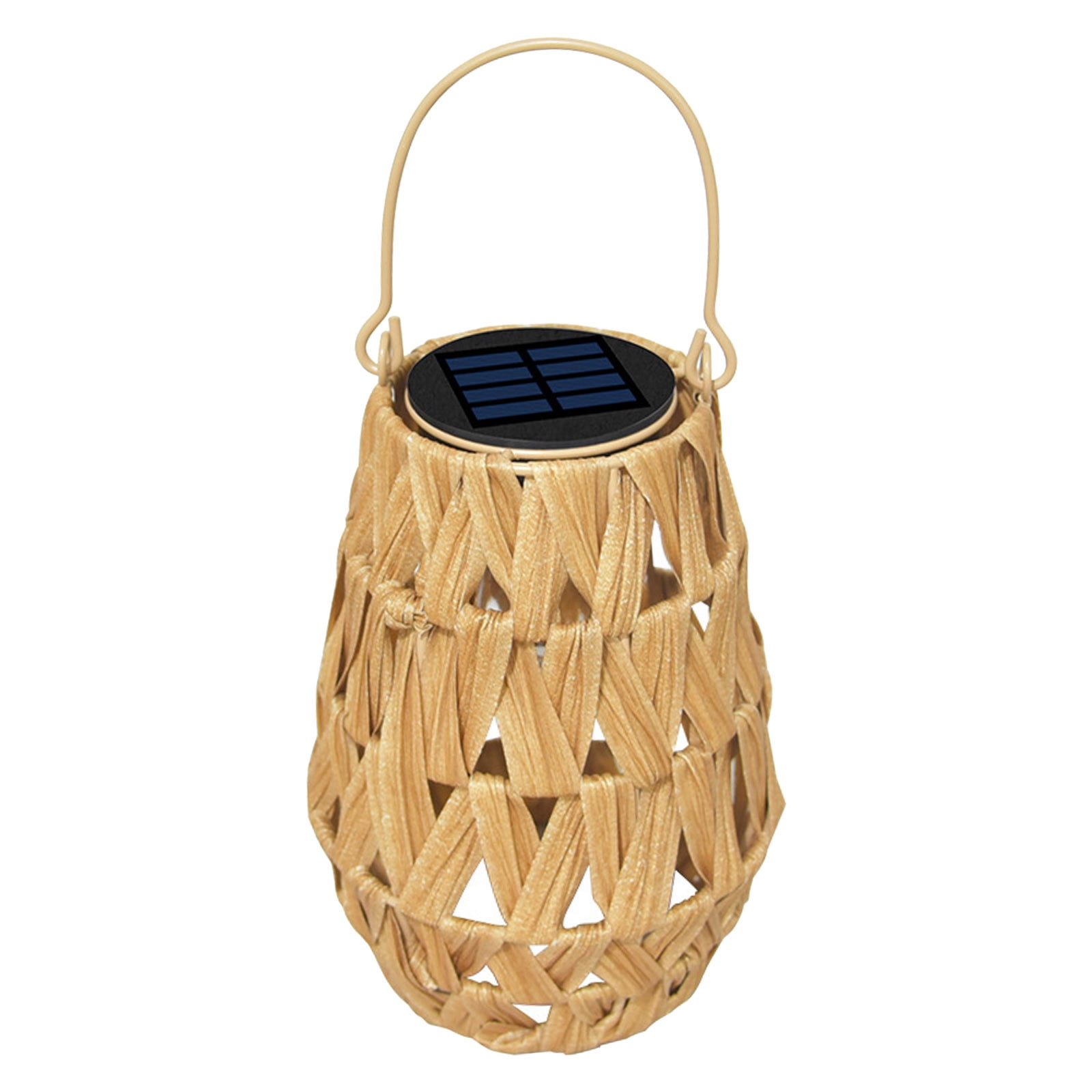 Outdoor Solar Rattan Lamp Sustainable Decorative for Indoor/Outdoor ...