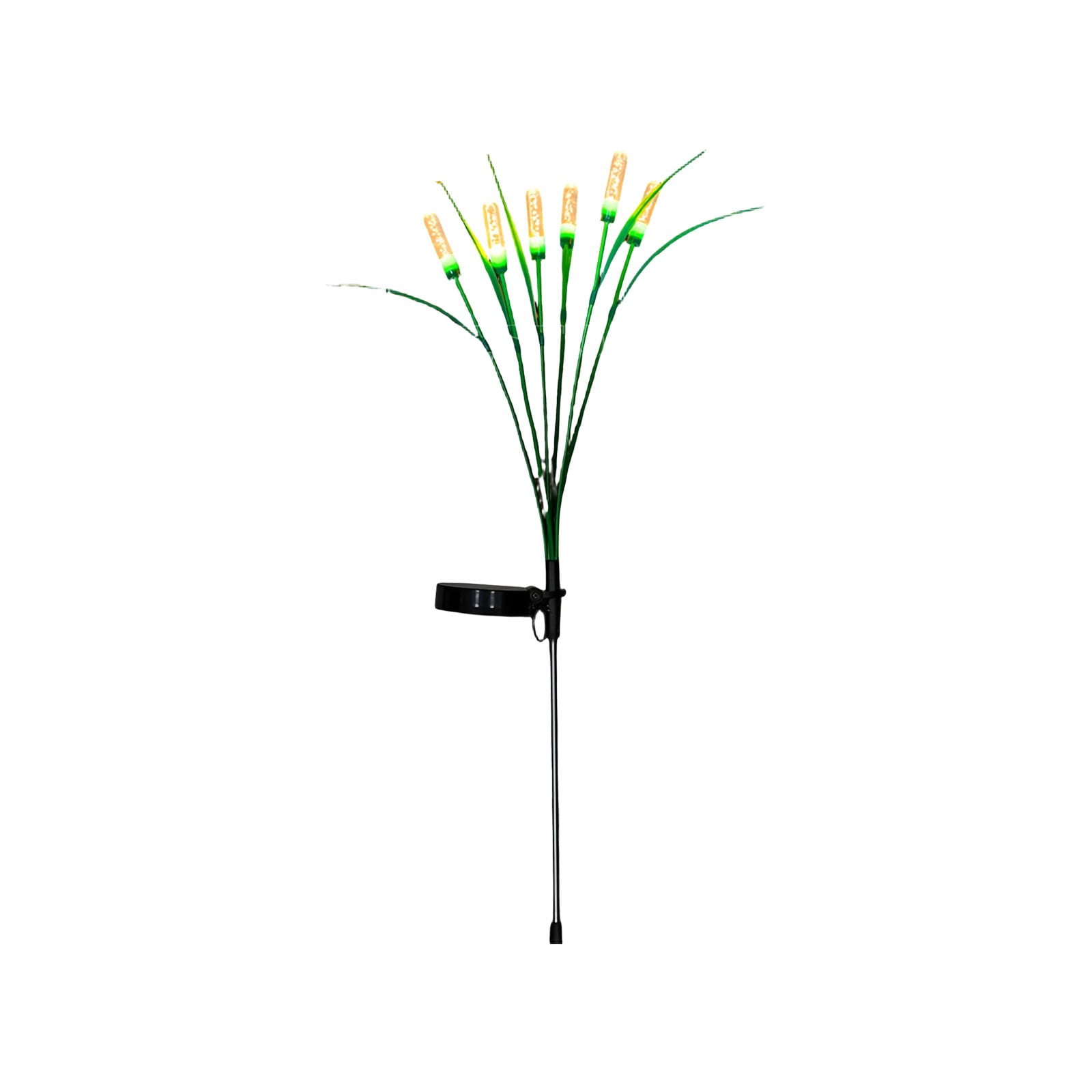 Outdoor Solar Reeds Garden Lights - Waterproof Stainless Steel Stake ...