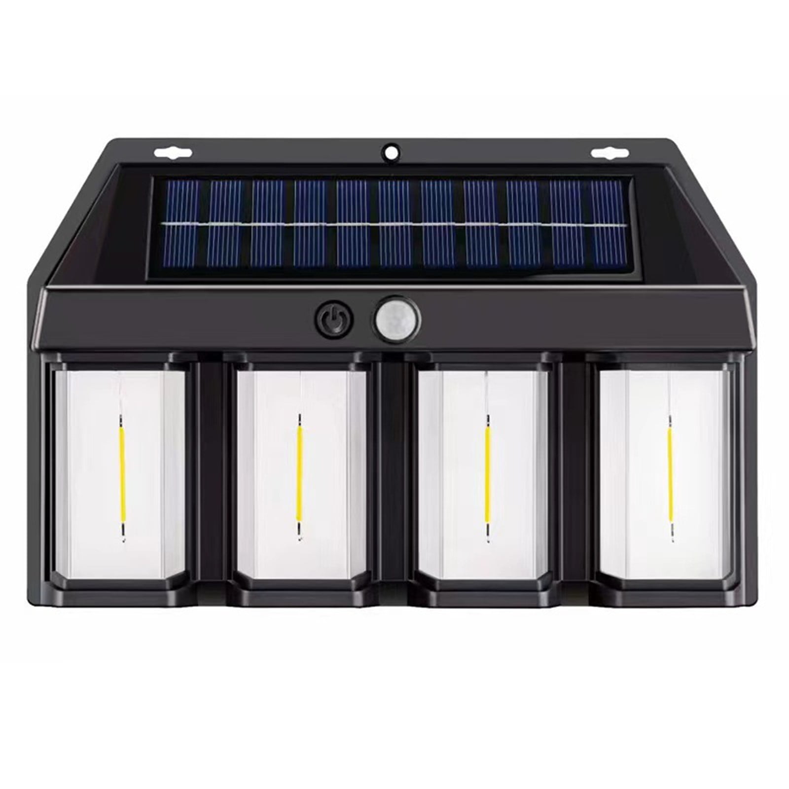 Outdoor Solar Wall Light Rainproof Solar Light Powered Fence Lights ...