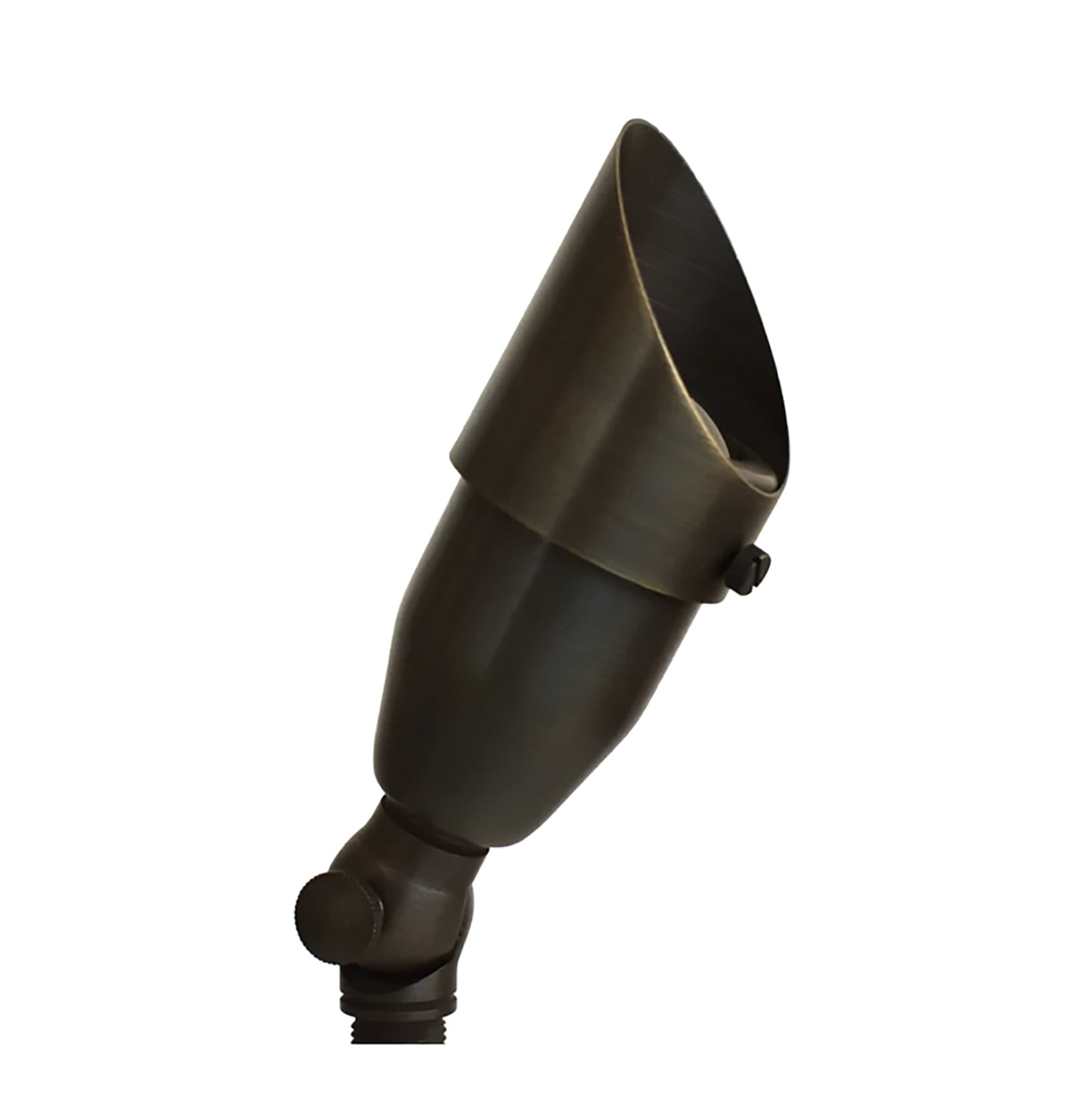 Outdoor Solid Cast Brass LED Spotlight Low Voltage Garden Landscape ...