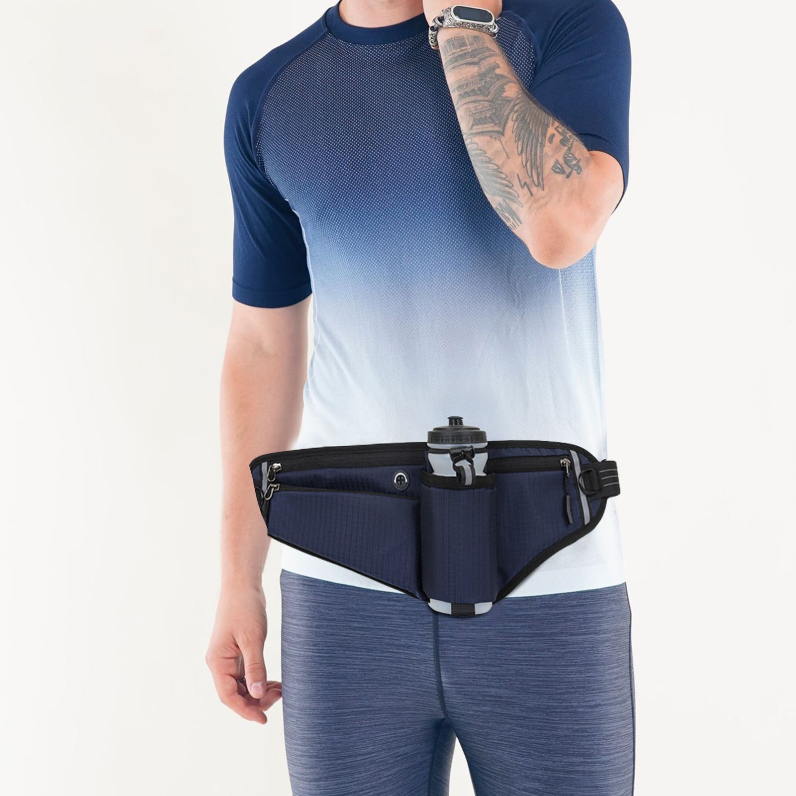 Outdoor Sports Running Waist Pack, Fitness Water Bottle Belt, Phone ...