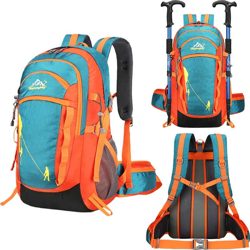 Outdoor Sports Short Distance Trip Backpack Mountaineering Duffel Bag Camping Travel Knapsack ...