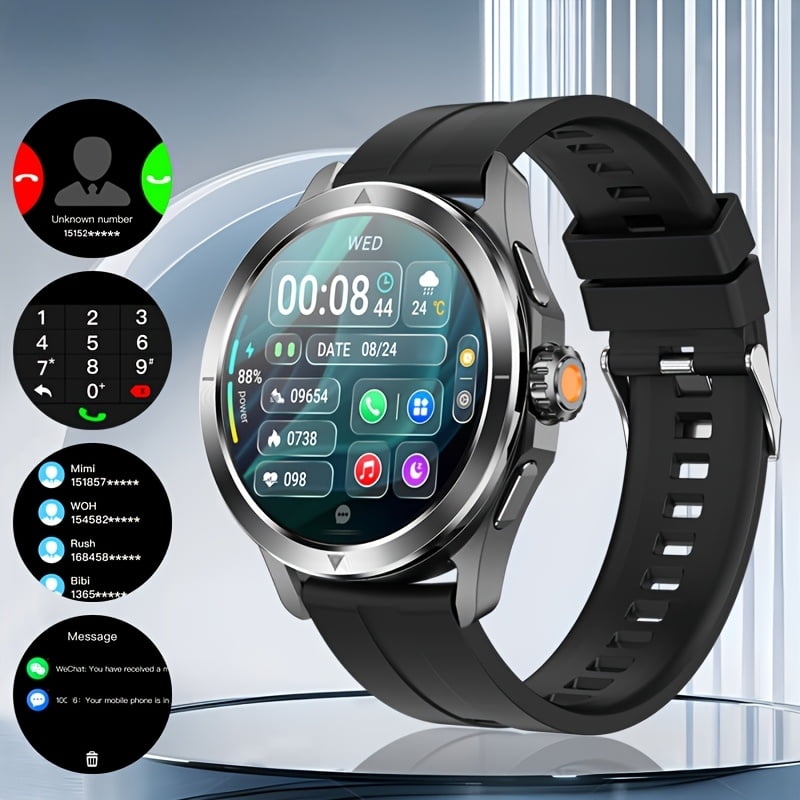 Outdoor Sports Smart Watch S4 Ultra 60 * 360HD Full Touch Screen, Wireless Call, Voice Assistant ...