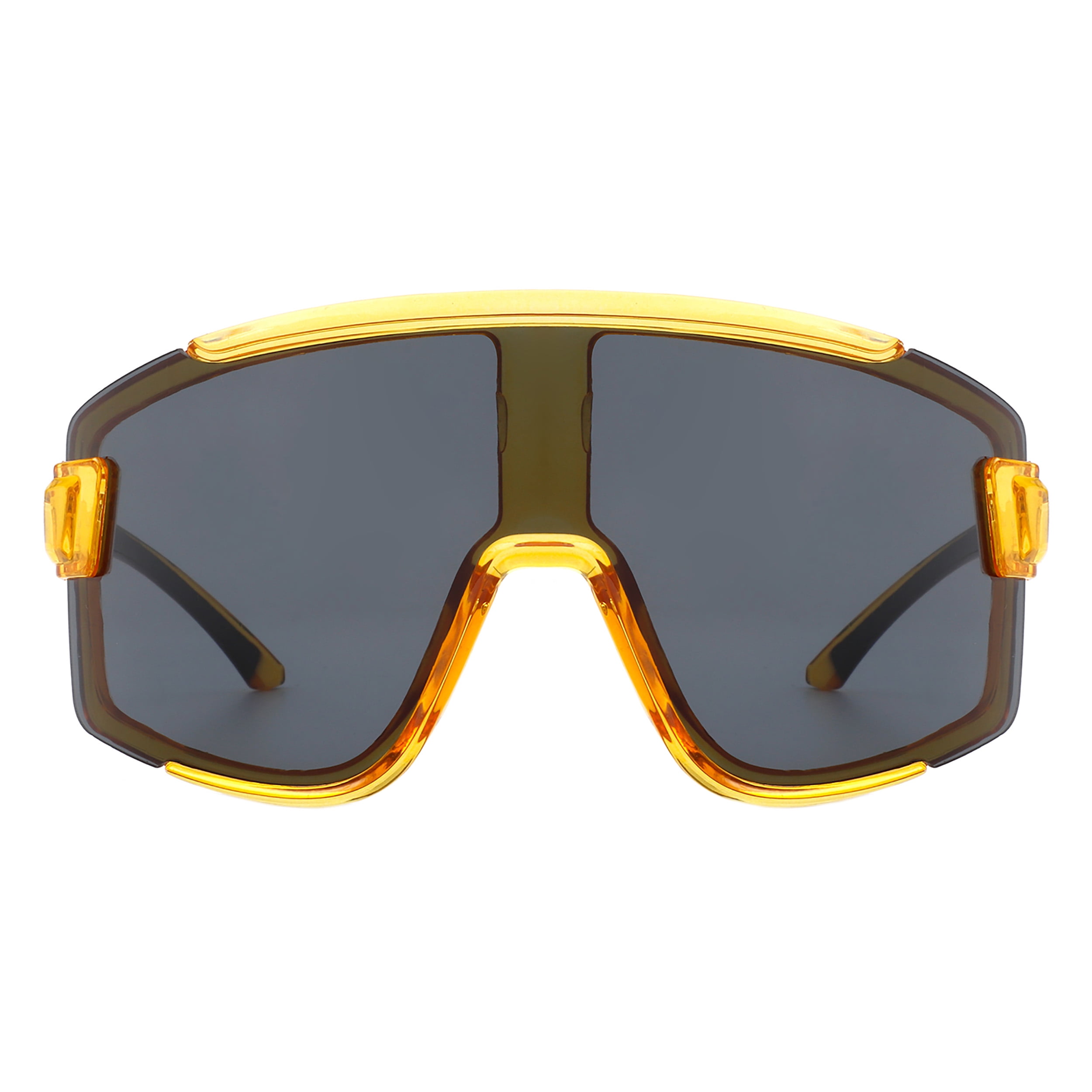 Outdoor Sports Sunglasses Oversized Shield Wrap Around Unisex UV 400 ...