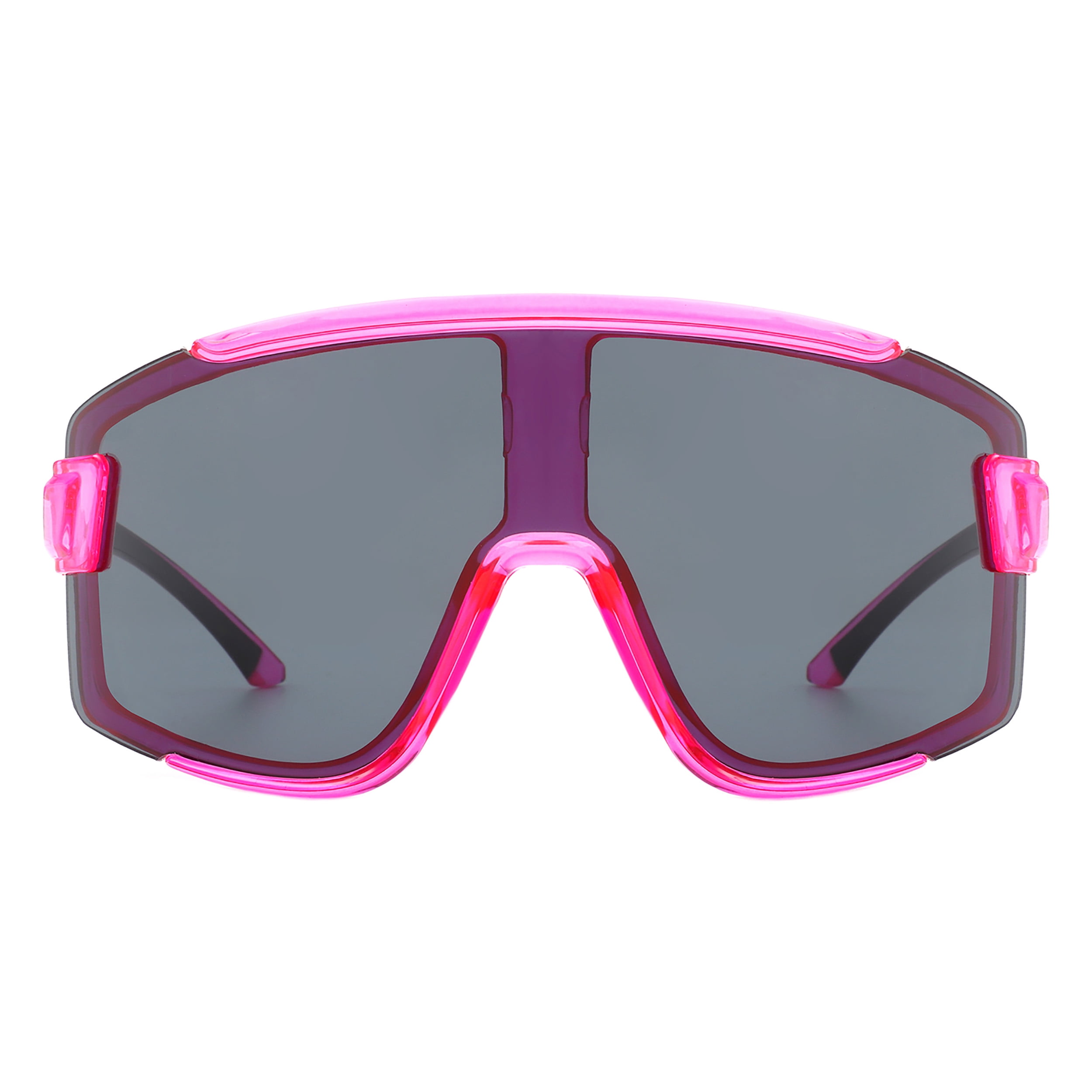 Outdoor Sports Sunglasses Oversized Shield Wrap Around Unisex UV 400 ...
