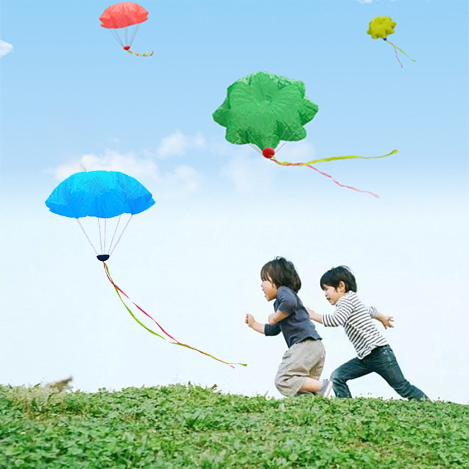 Outdoor Sports Toys, Hand Thrown Parachute, Air Drop Paraglider, Flying ...