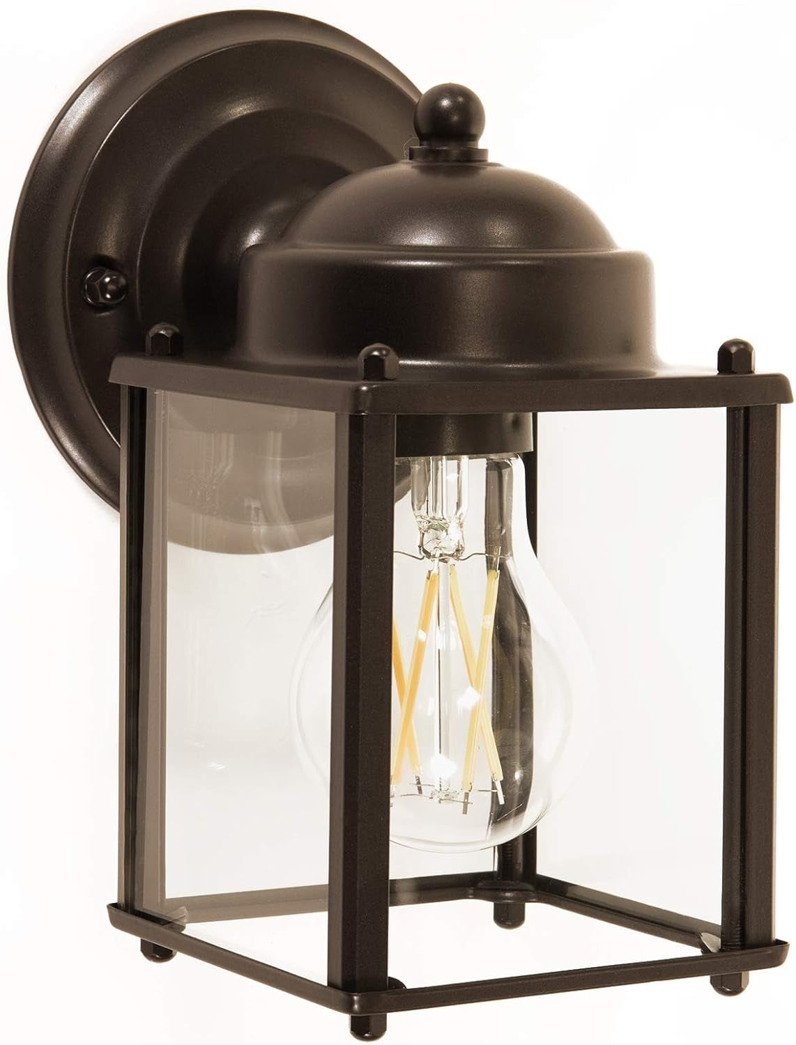 Outdoor Square Coach Light for Porch, Patio, Deck, Barn, Wet Location ...