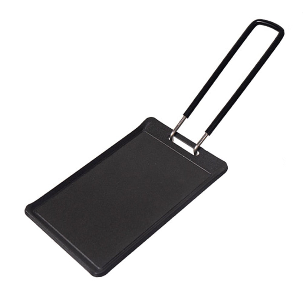 Outdoor Square Non- Frying Pan Single Camping Portable Bbq Frying Pan ...