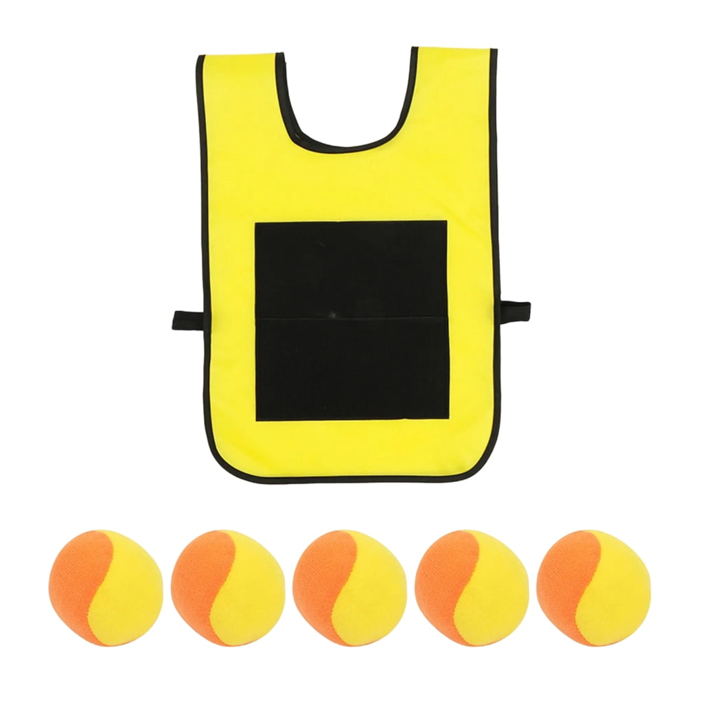 Outdoor Sticky Ball Activity Vest for Kids and Adults Nylon for Group ...