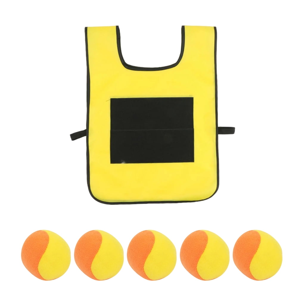 Outdoor Sticky Ball Activity Vest for Kids and Adults Nylon for Group ...