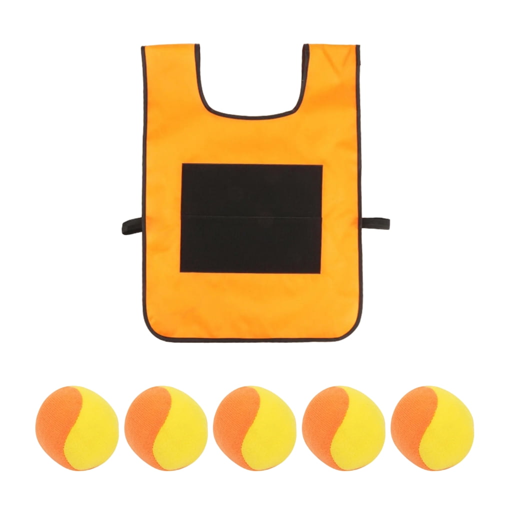 Outdoor Sticky Ball Activity Vest for Kids and Adults Nylon for Group ...