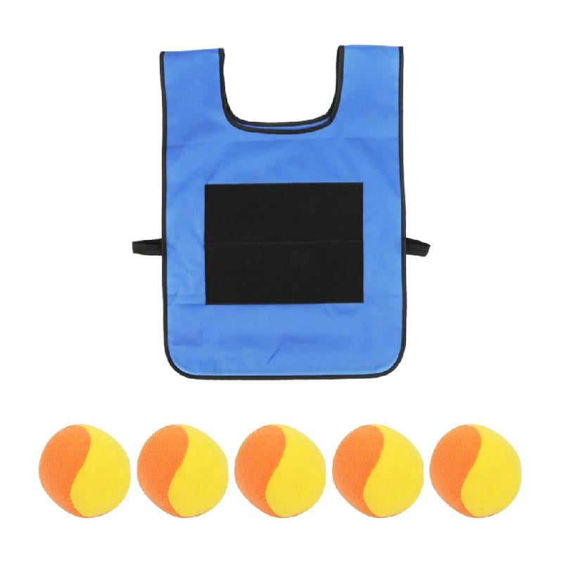 Outdoor Sticky Ball Activity Vest for Kids and Adults Nylon for Group ...