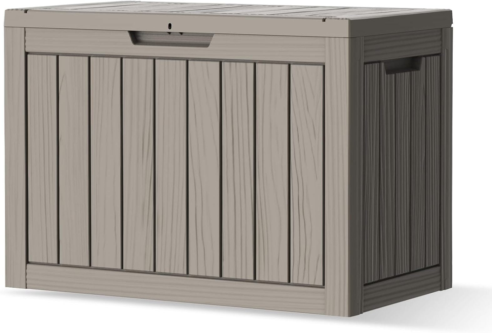 Outdoor Storage Box, 45 Gallon Waterproof Deck Box for Backyard Garden ...
