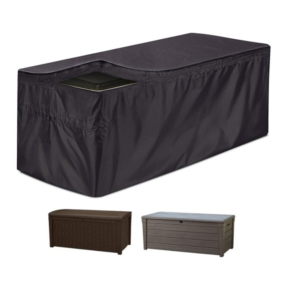 Outdoor Storage Box Cover 210D Oxford Fabric Outdoor Garden Storage Box ...