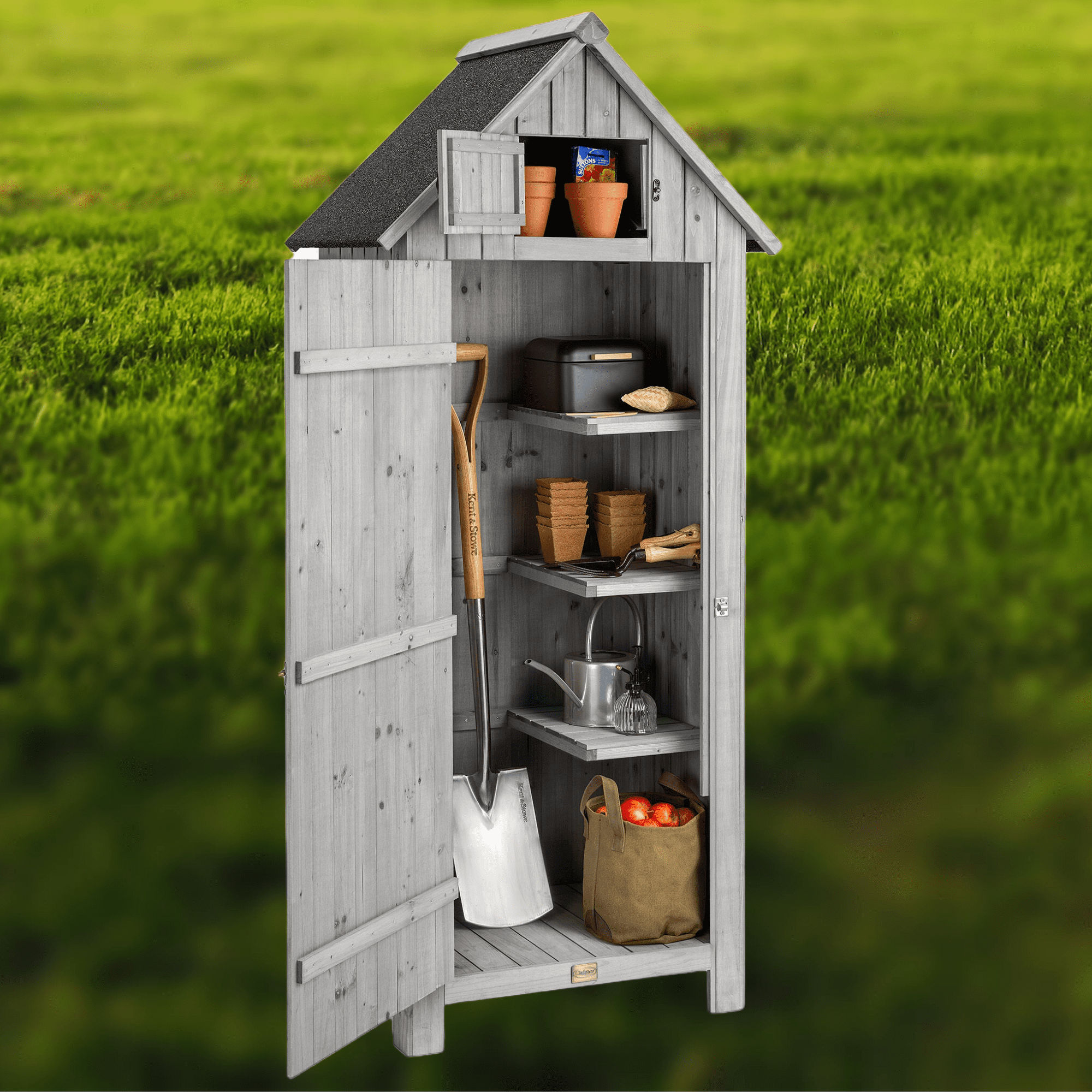 Outdoor Storage Shed - Perfect for Patio Furniture Storage Backyard ...