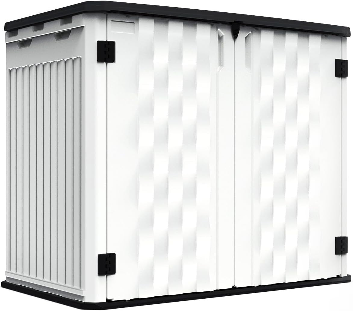 Outdoor Storage Shed Weather Resistance, Horizontal Storage Box ...