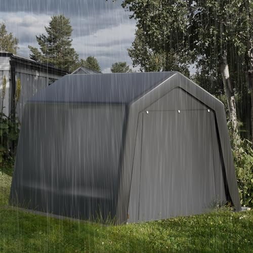 Outdoor Storage Shelter Shed, Portable Storage Shed, Portable Garage ...