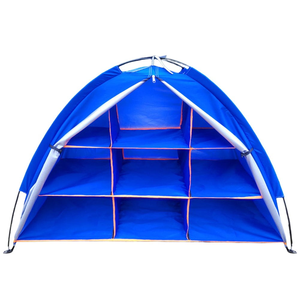 Outdoor Storage Tent Camping Storage Cabinet Tent 9 Shelves Shoes ...