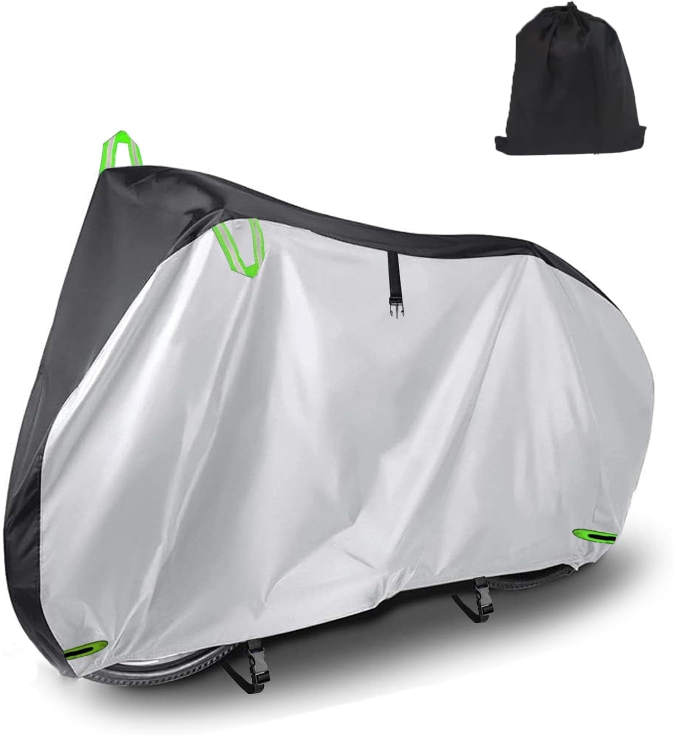 Che Yi Bao 420D Black Outdoor Waterproof Bicycle Cover, 43"x78 ...
