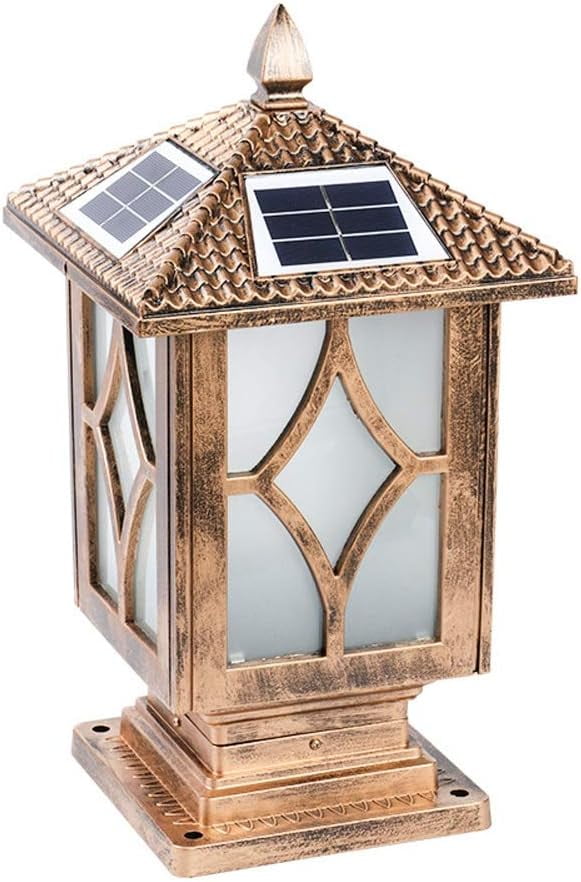 Outdoor Street Lights Street lamp Outdoor Pillar Waterproof Solar lamp ...