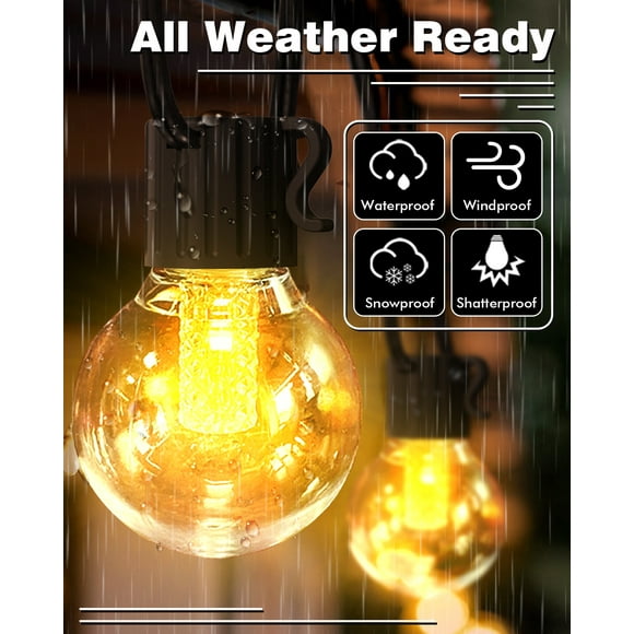 Dimmer Outdoor String Light