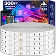 Outdoor Strip Lights ,Music Sync IP68 Outside Light Strips Waterproofs ...