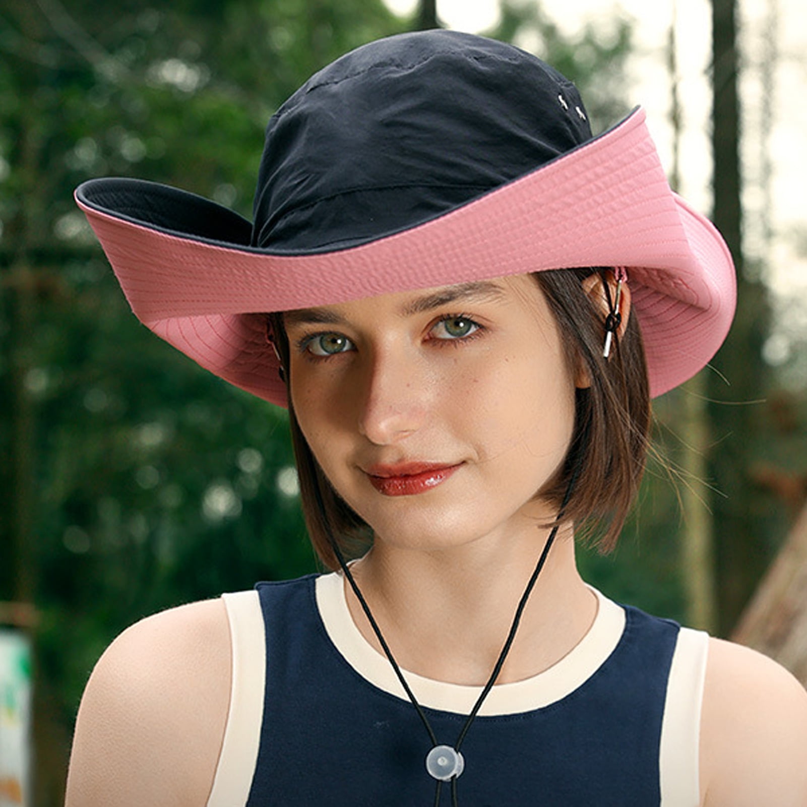 Outdoor Sun Hat UV Resistant Breathable Wide Brim Foldable Waterproof ...