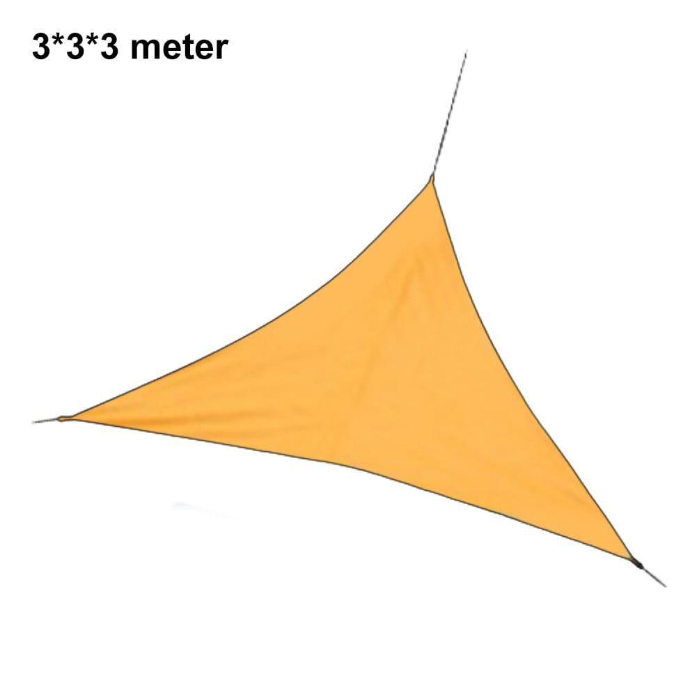 Outdoor Sun Protection Triangle Sunshade Canopy Garden Swimming Pool ...