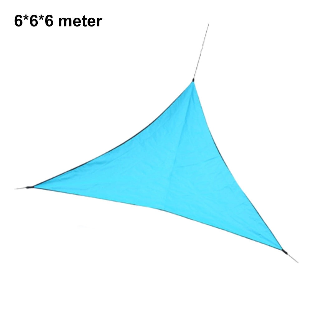 Outdoor Sun Protection Triangle Sunshade Canopy Garden Swimming Pool ...
