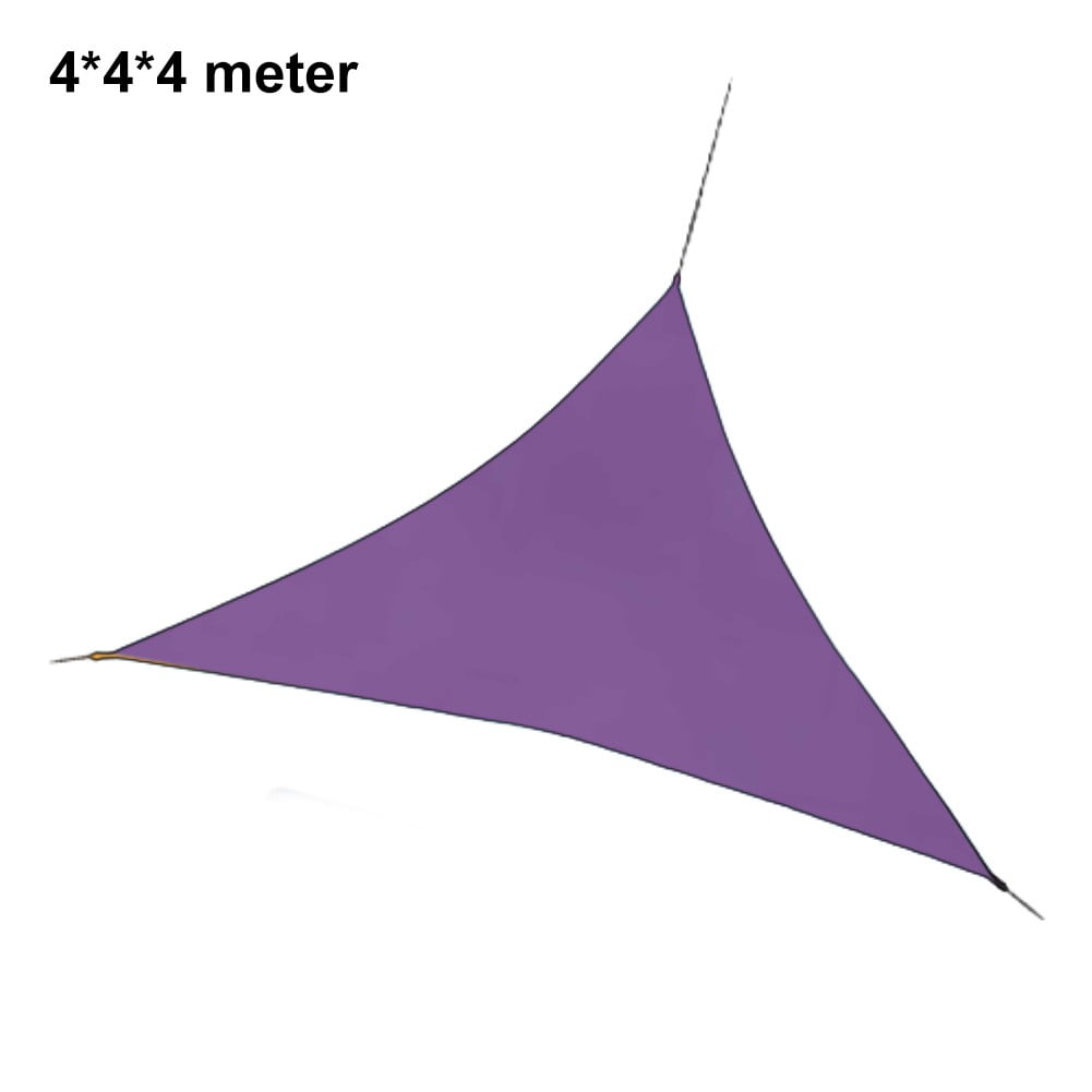 Outdoor Sun Protection Triangle Sunshade Canopy Garden Swimming Pool ...