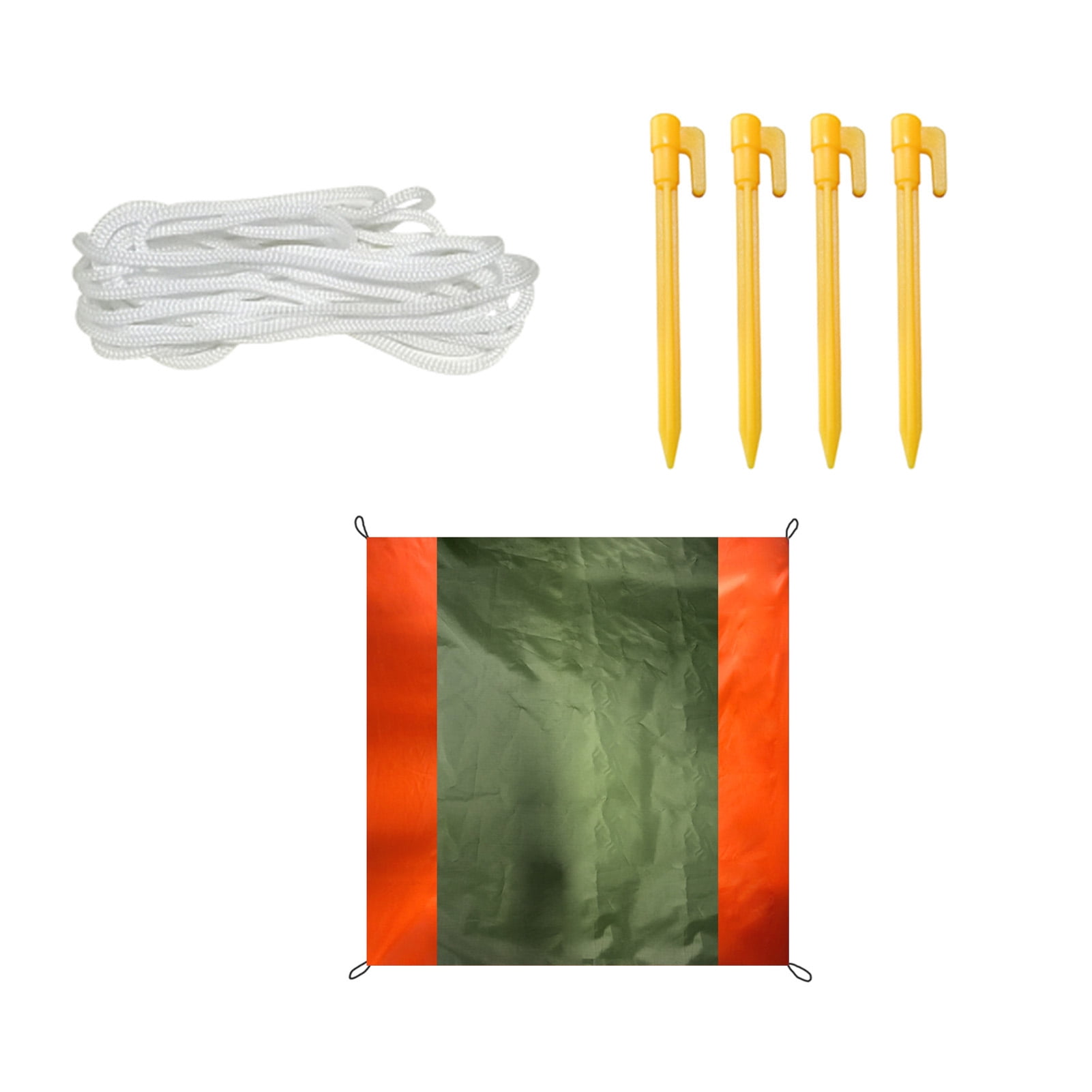 Outdoor Sun Shade Sail Canopy, Beach Picnic Blanket Mat Large Rectangle ...