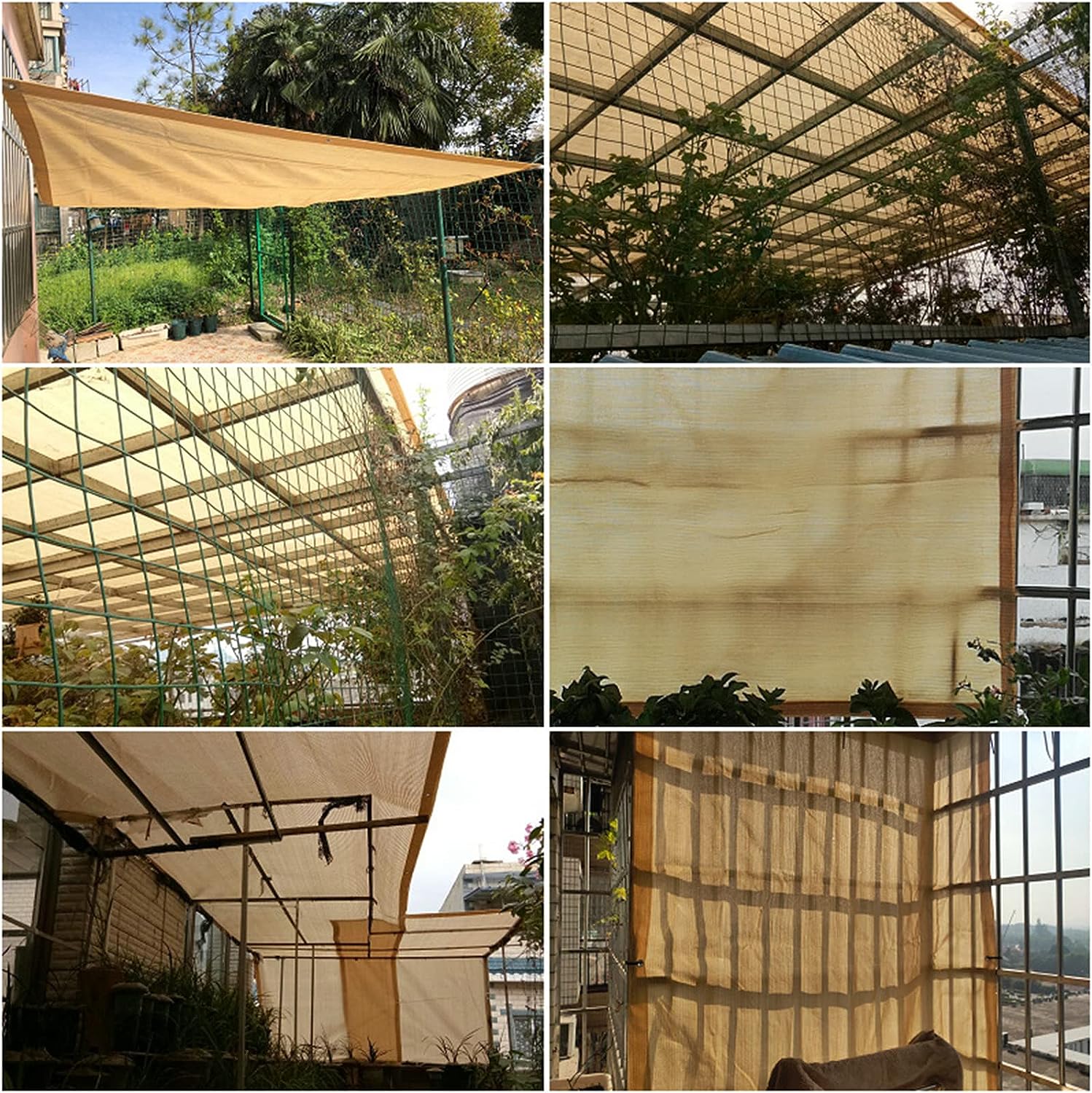 Outdoor Sun Shade,Sun Shade Cloth Outdoor Canopy Shade Sail Sun ...