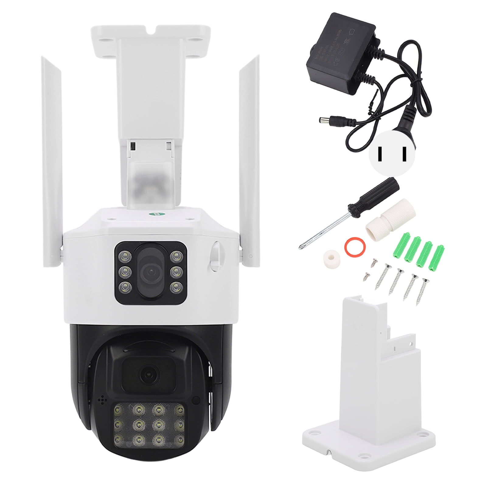 Outdoor Surveillance Camera 5MP HD Dual Lens IP66 Waterproof Motion ...