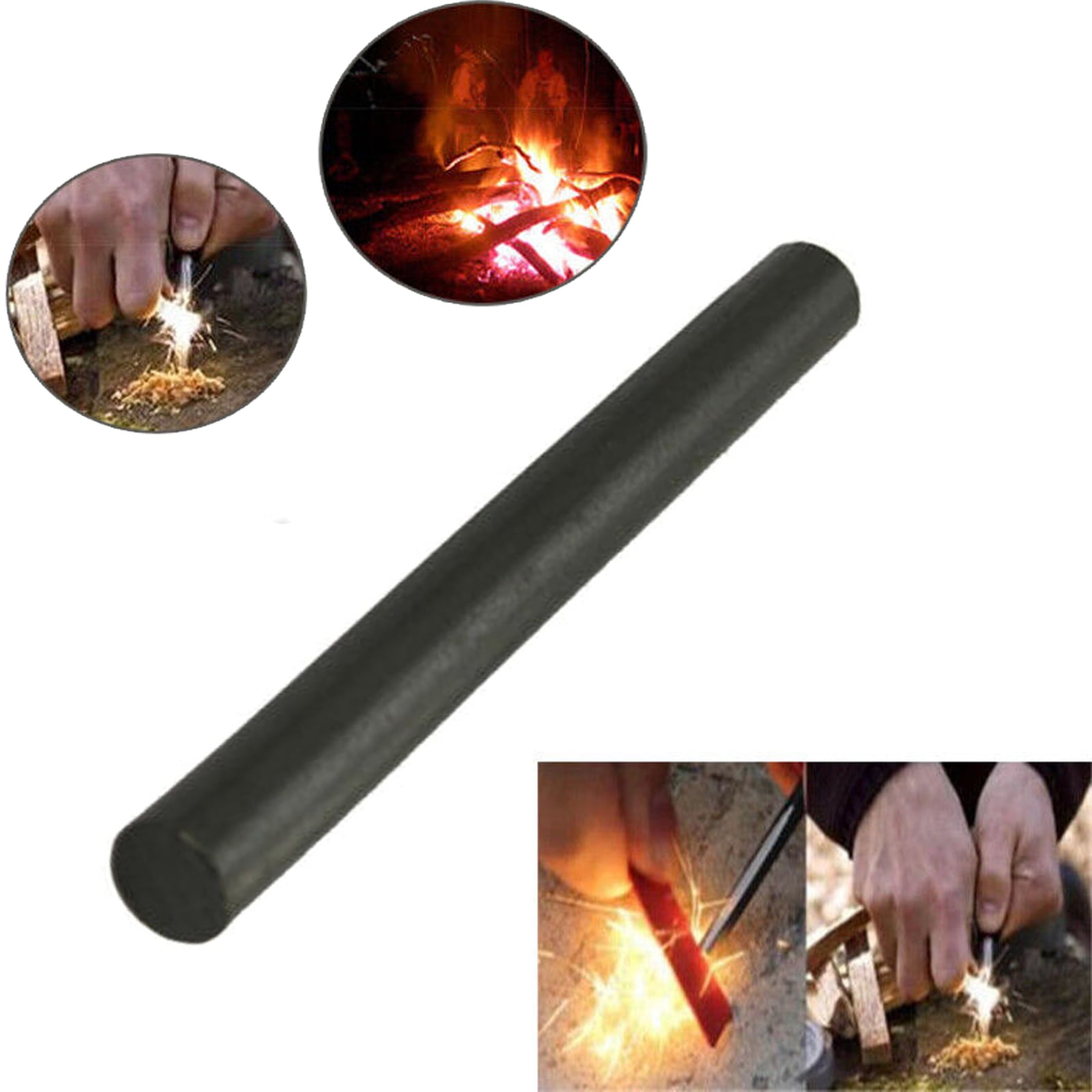Outdoor Survival Magnesium Flint Stone Fire Starter Emergency Fire ...
