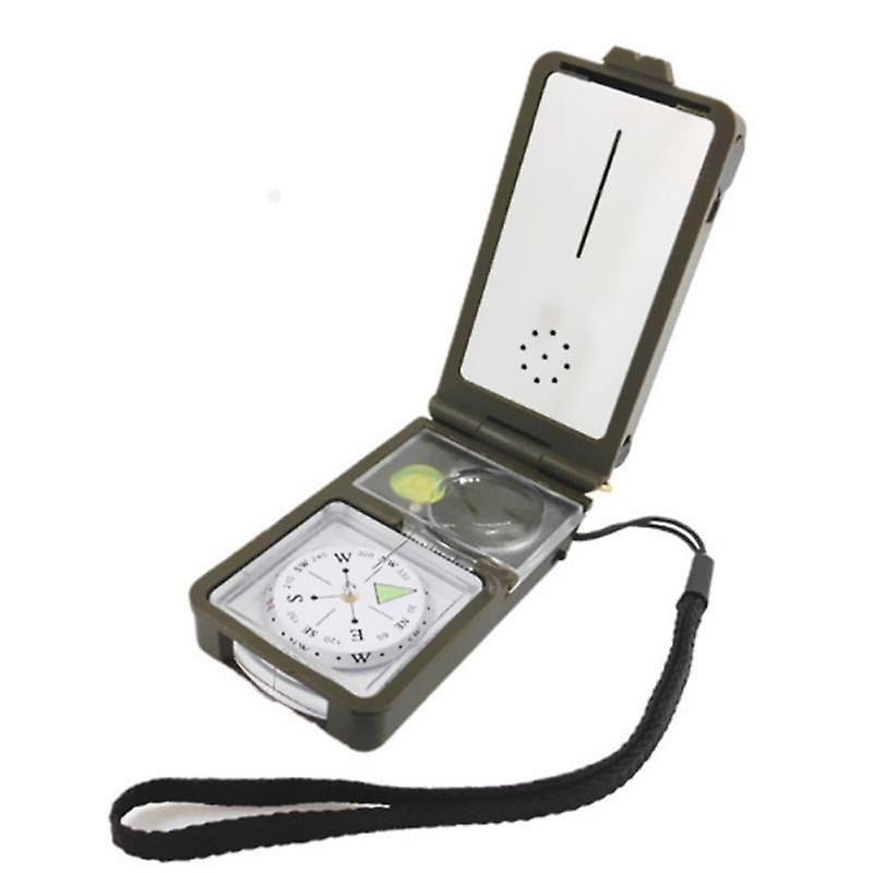 Outdoor Survival Military Camping Hiking Compass Tool Kit Combination Compass Kit 10-in-1 Multi ...