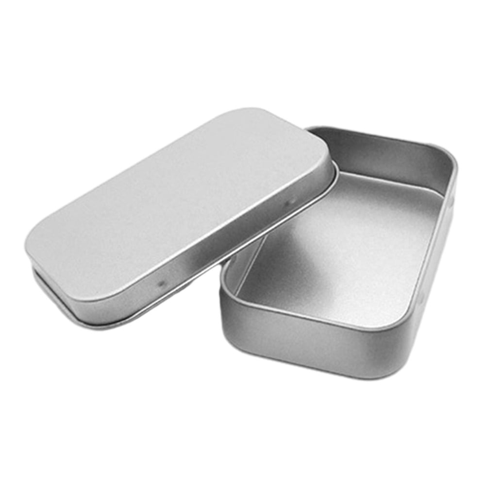 Outdoor Survival Small Items Storage Box Iron Box Tinplate Box Hiking ...