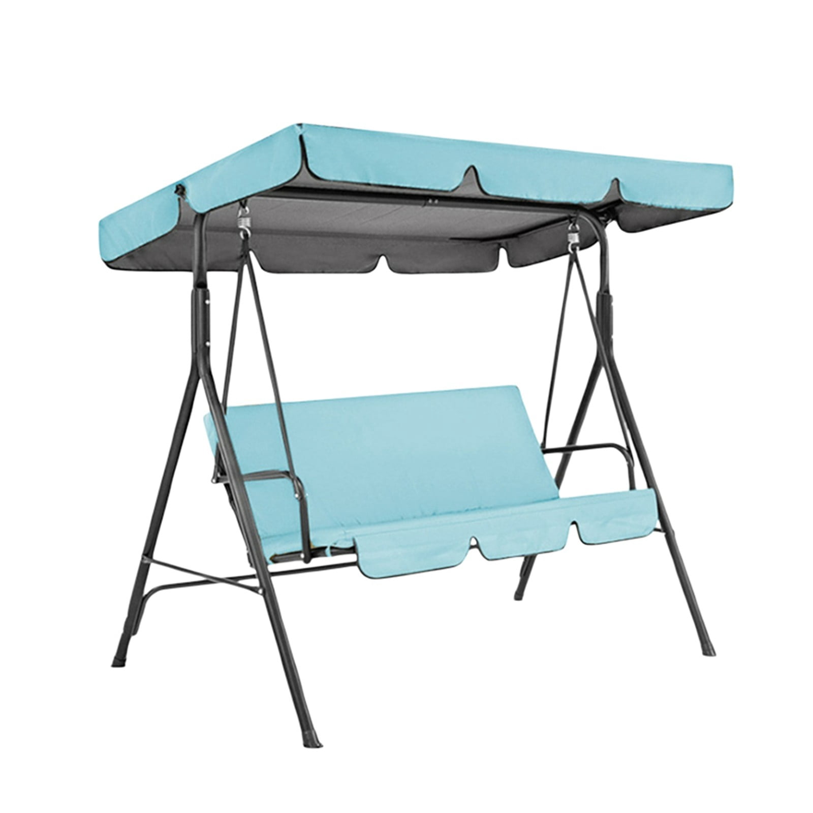 Outdoor Swing Cover Set 210D Oxford Waterproof Canopy & Seat Cover ...