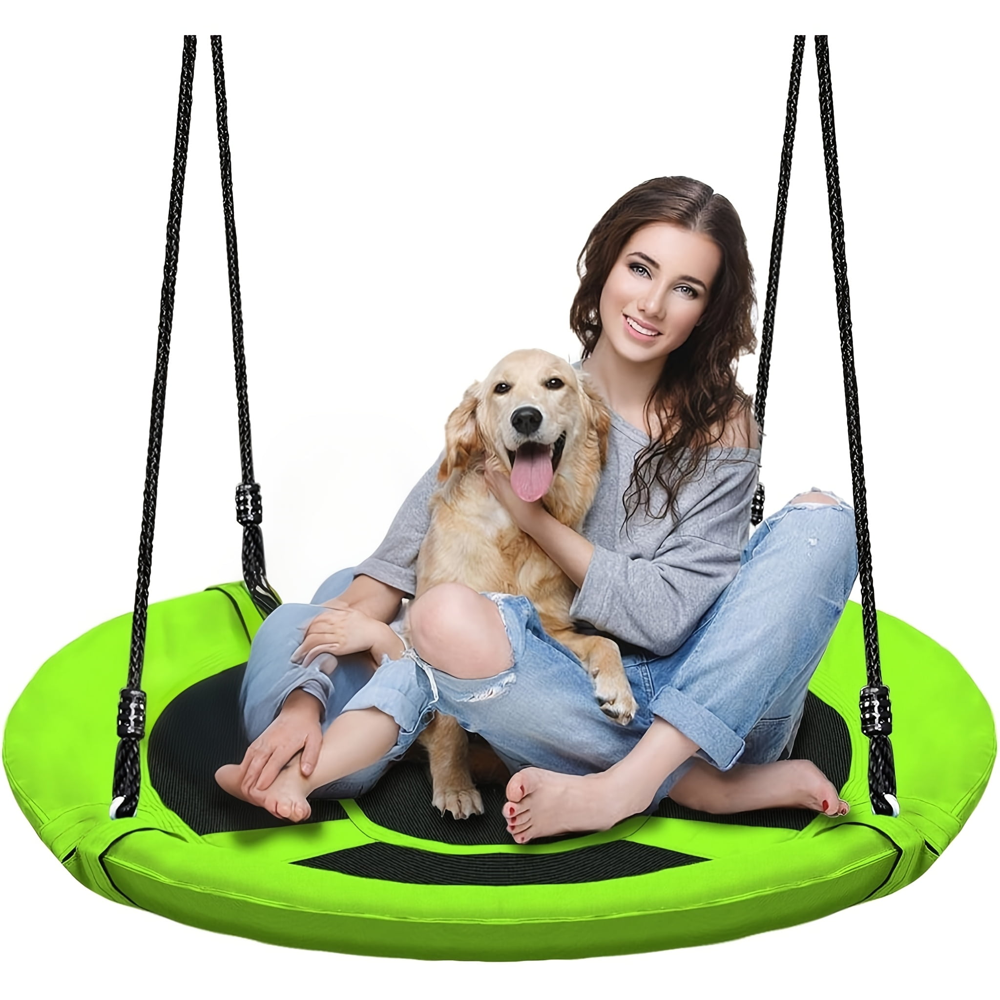 Outdoor Swing Set, Family Play Item, Backyard Swing Set, Play Equipment, 450 Lbs 50 Inch Large ...