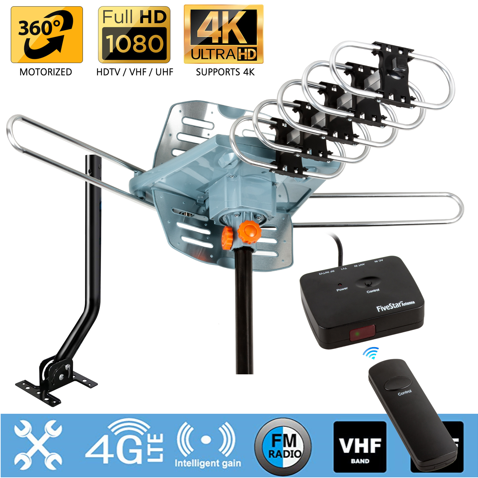 Rca Programmable Outdoor Antenna Rotator - Walmart.com