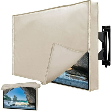 "HOMEYA Universal Outdoor TV Cover, Weatherproof and Waterproof, Fits ...