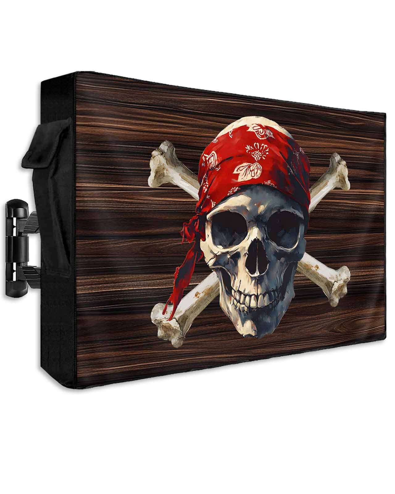 Outdoor TV Cover 48 to 50 Inch Weatherproof, Horror Vintage Waterproof ...