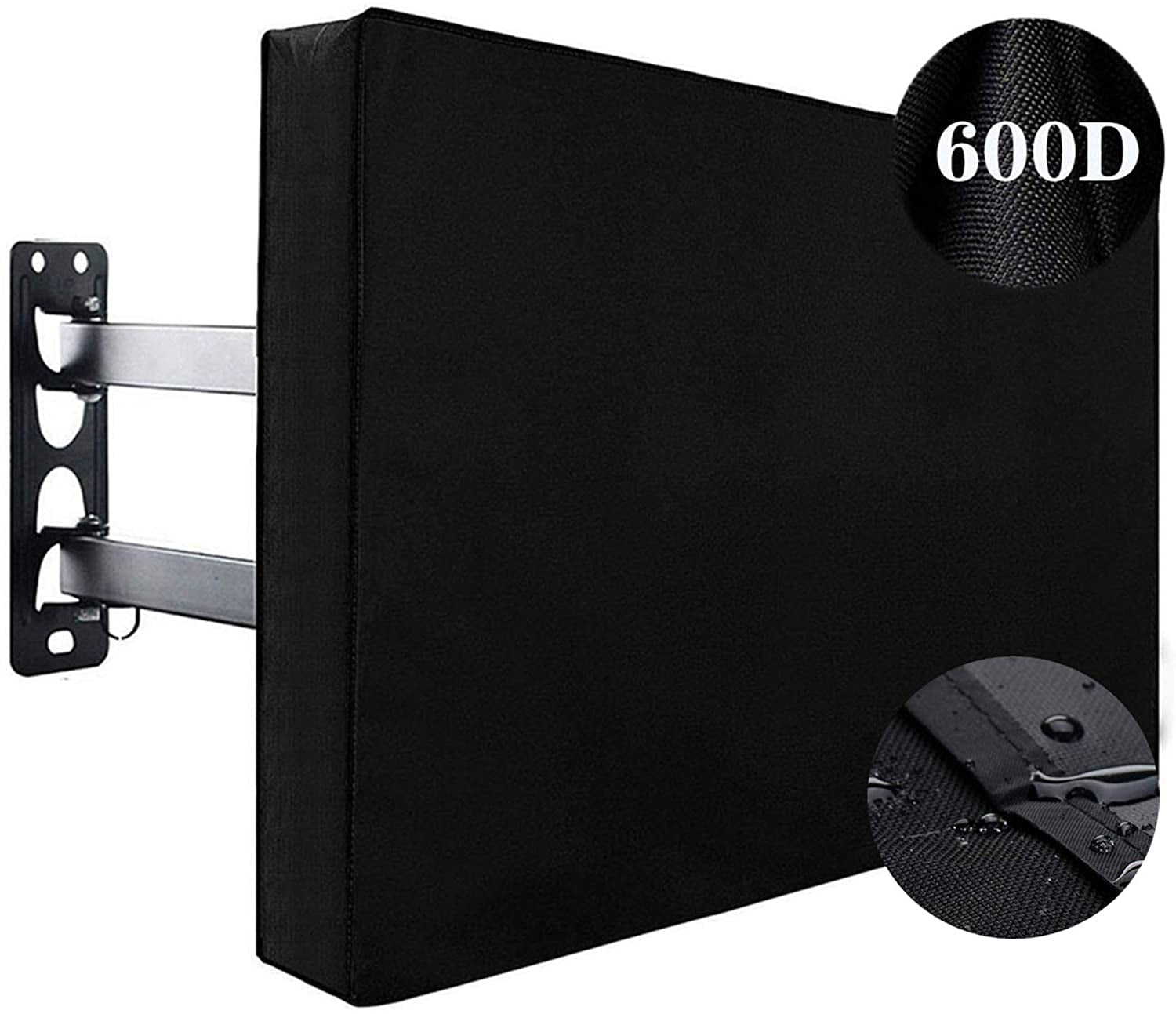 Outdoor TV Cover 55" - 58" - with Bottom Cover - 600D Waterproof TV ...