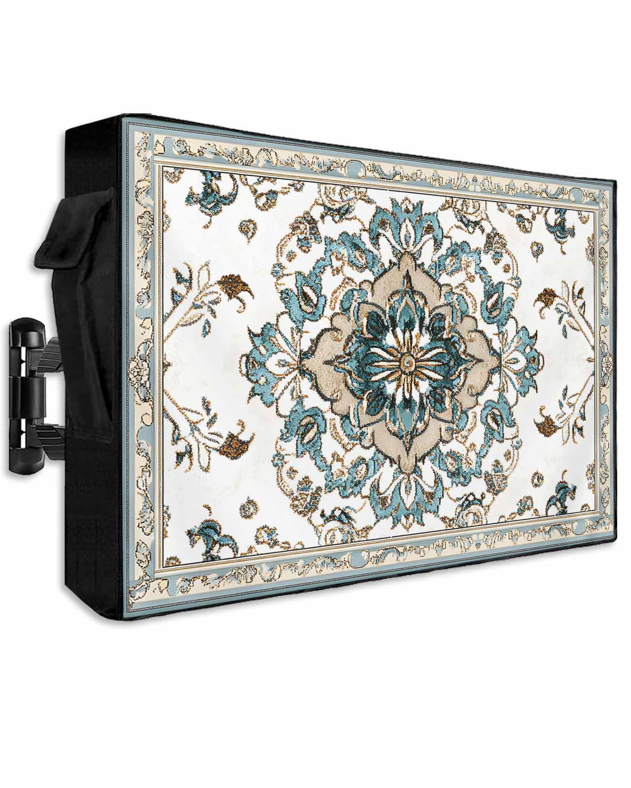 Outdoor TV Cover 60 to 65 Inch Weatherproof, Boho Waterproof TV Screen ...