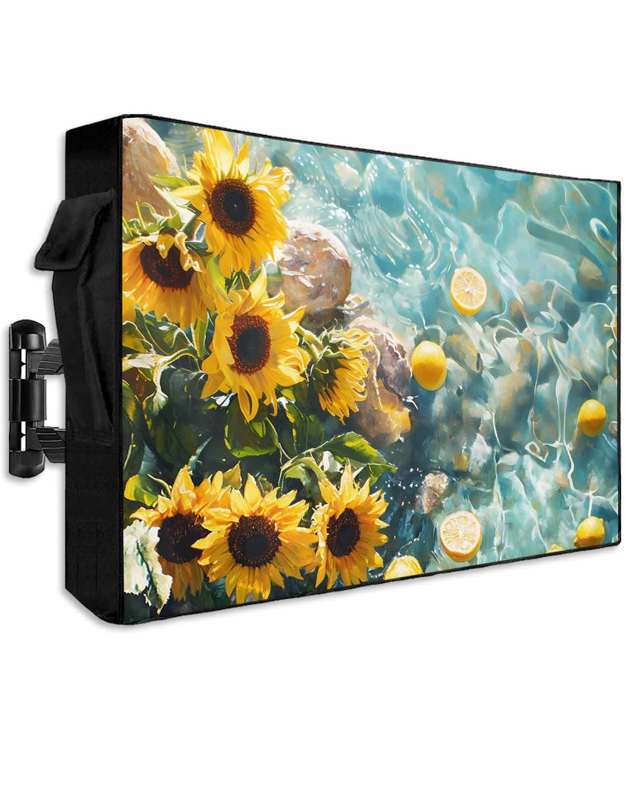 Outdoor TV Cover 60 to 65 Inch Weatherproof, Country Summer Waterproof ...