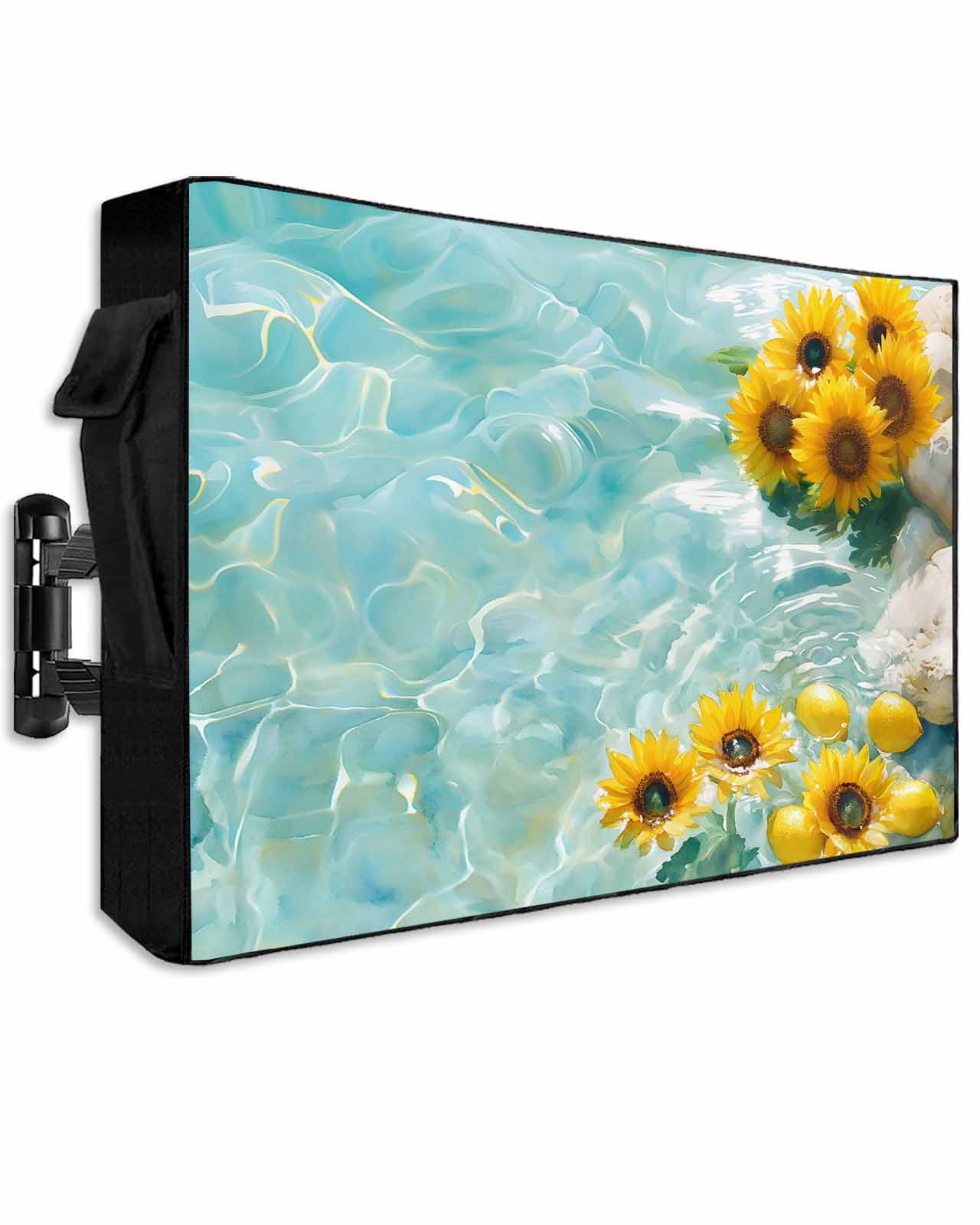 Outdoor TV Cover 60 to 65 Inch Weatherproof, Country Summer Waterproof ...